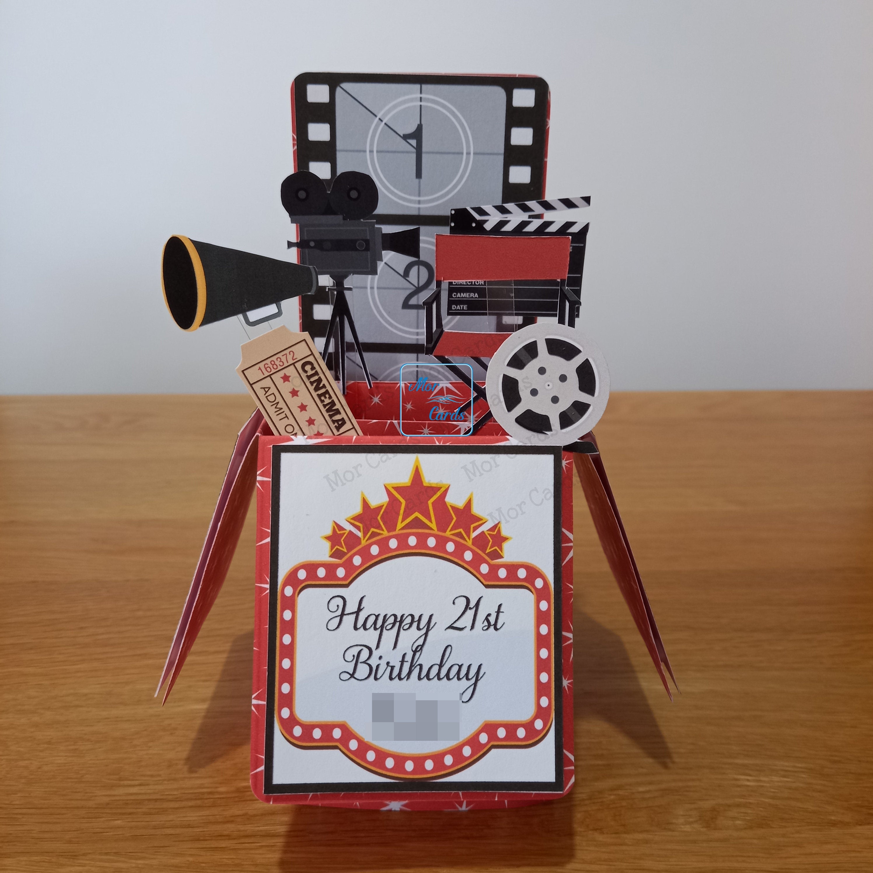 Movie film cinema card – Mor Cards